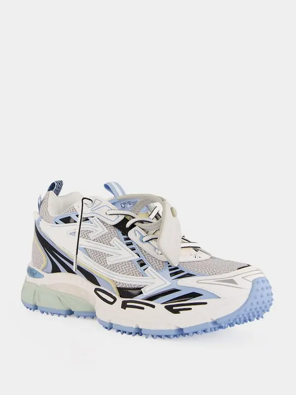 Off-White Be Right Back" Sneakers - Blue