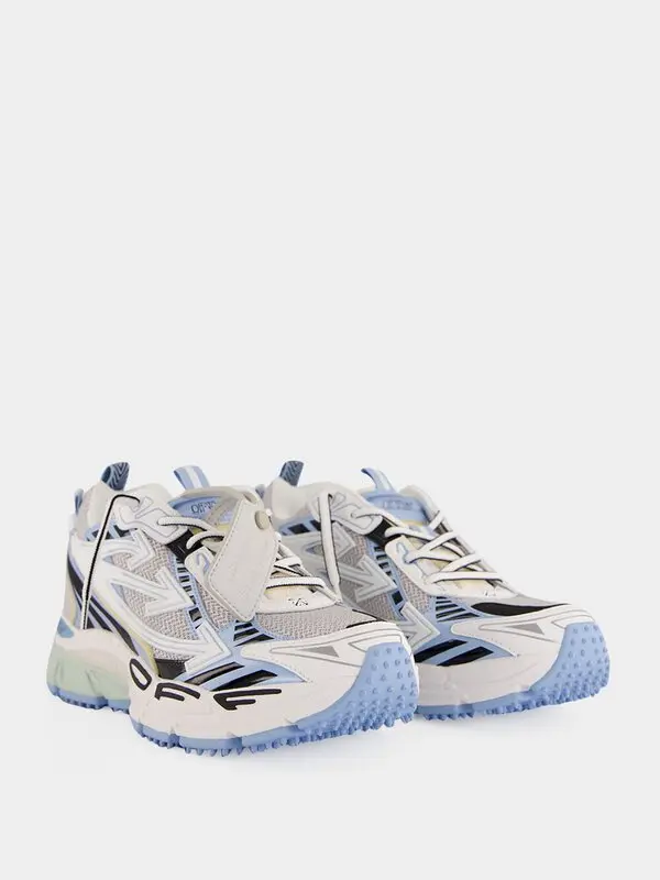 Off-White Be Right Back" Sneakers - Blue