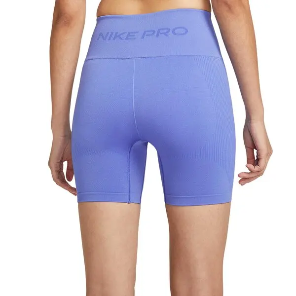 Nike Pro Seamless Dri-fit High-waisted Cycling Shorts - Sapphire