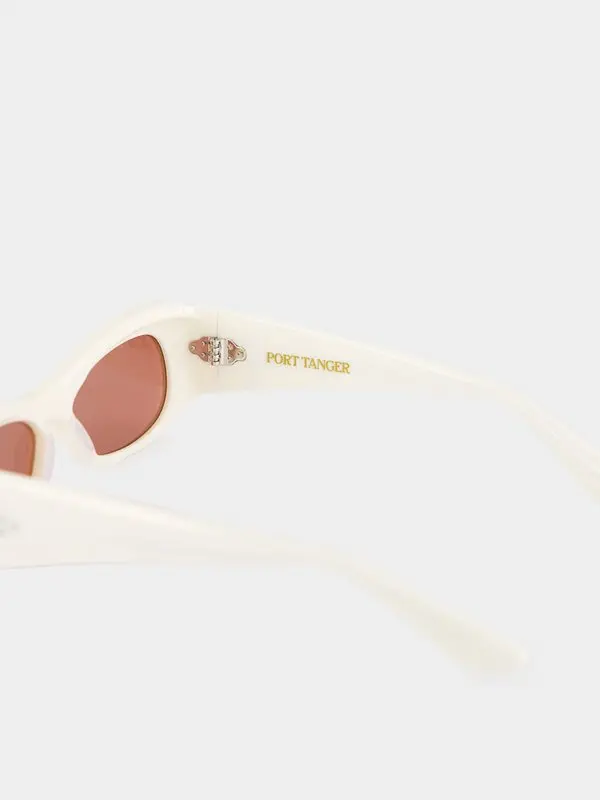 PORT TANGER Oval Acetate Sunglasses
