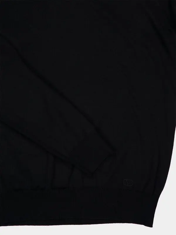 Valentino Garavani Virgin Wool Crew Neck Jumper
