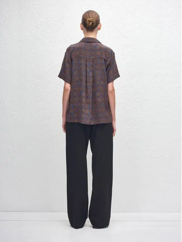 Matteau Marrakesh Silk Short Sleeve Shirt