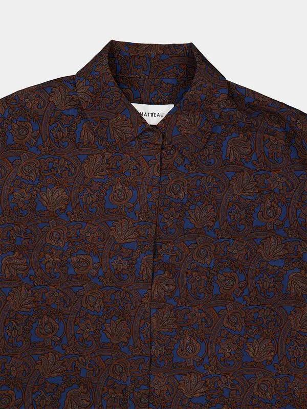 Matteau Marrakesh Silk Short Sleeve Shirt