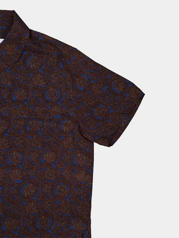 Matteau Marrakesh Silk Short Sleeve Shirt
