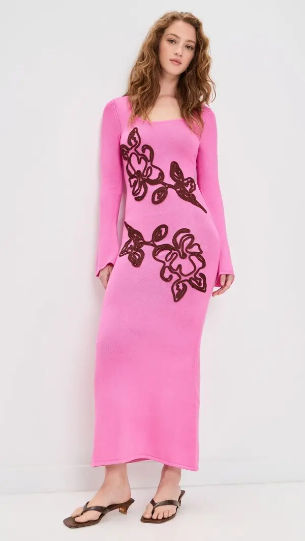 THE WOLF GANG Keiko Maxi Dress
