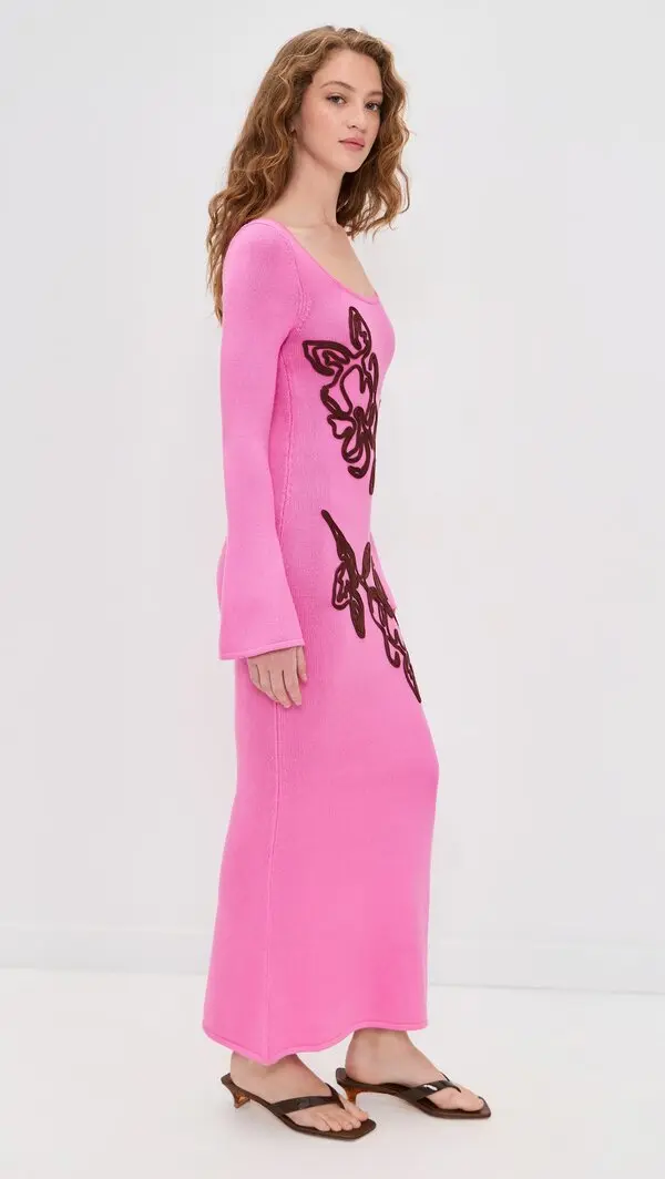 THE WOLF GANG Keiko Maxi Dress