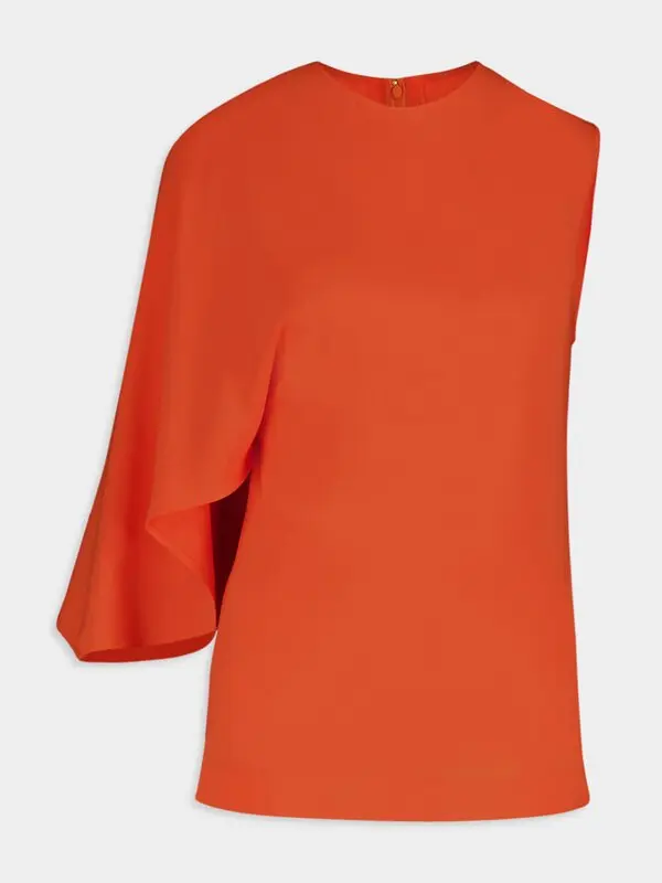 Stella McCartney One-shoulder Top - Orange