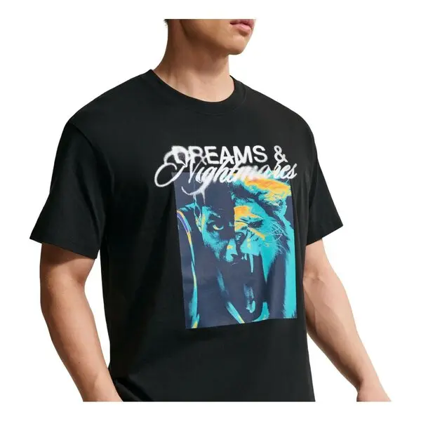 Nike Lebron T-shirt 'dreams And Nightmares - Ebony