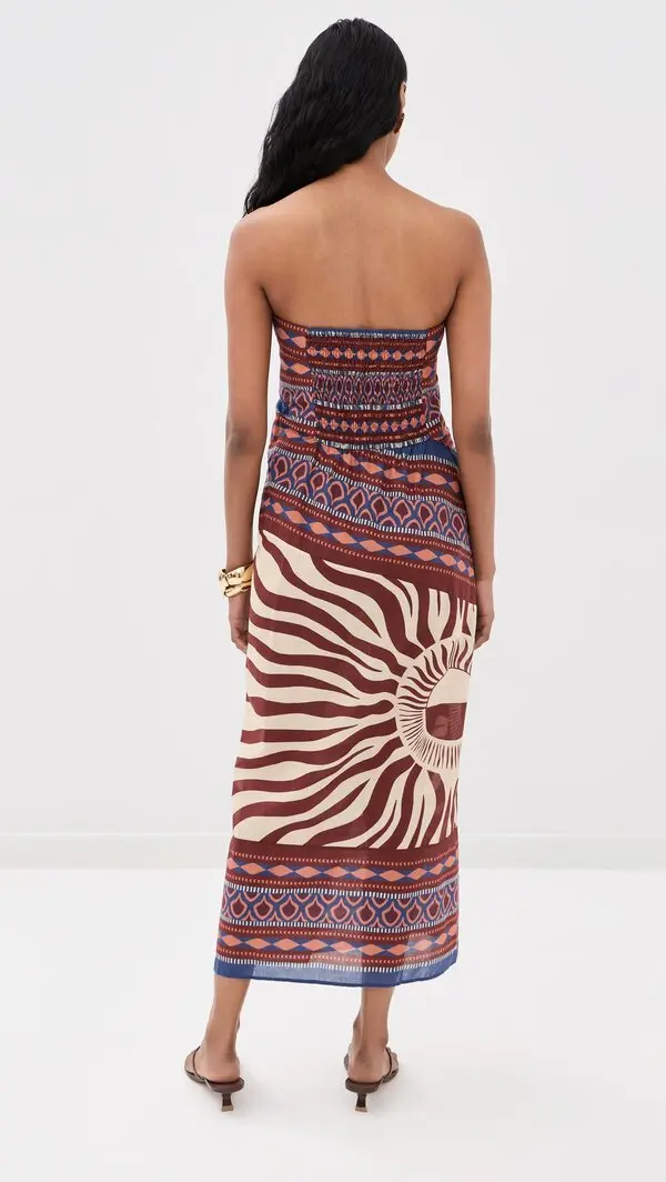 Johanna Ortiz Paraiso Agreste Ankle Dress