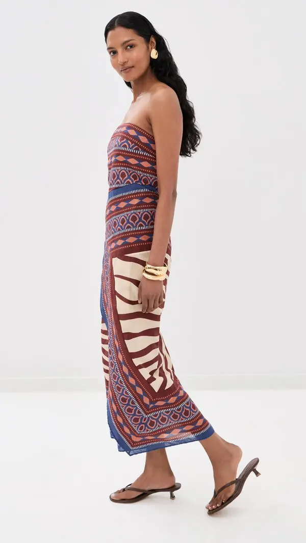 Johanna Ortiz Paraiso Agreste Ankle Dress