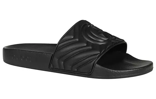 Gucci Quilted Slides