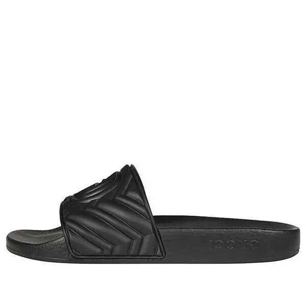 Gucci Quilted Slides - Black