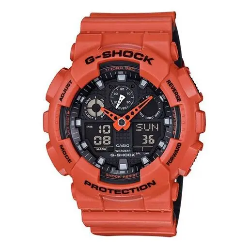 Casio G-shock Analog-digital Watch - Orange