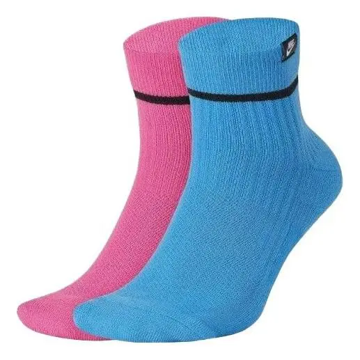 Nike Snkr Sox Ankle Socks 2 Pairs - Multi-color