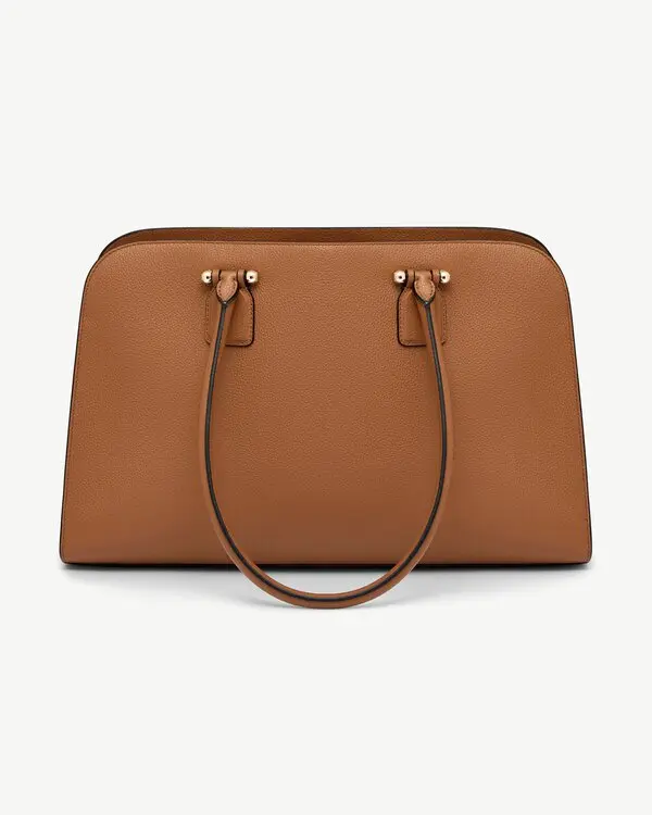 Strathberry Georgia Maxi Satchel - Brown
