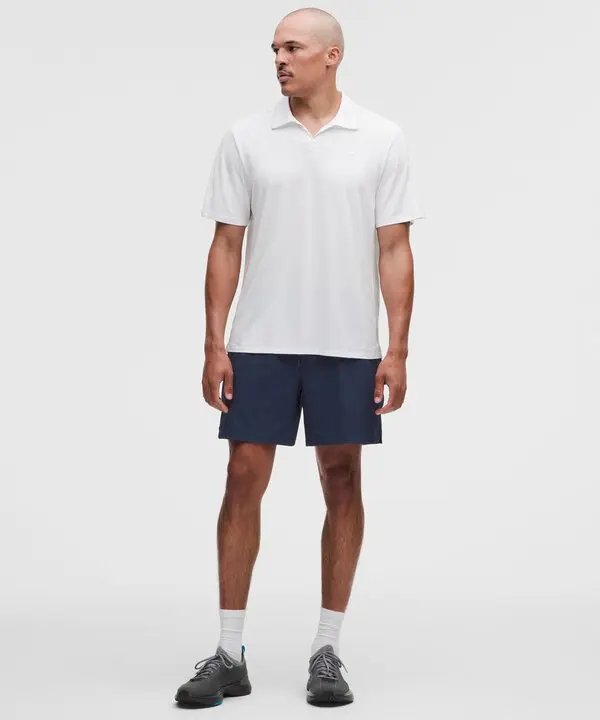 Lululemon Textured Swift Tennis Shorts 7 - Club Blue/club Blue