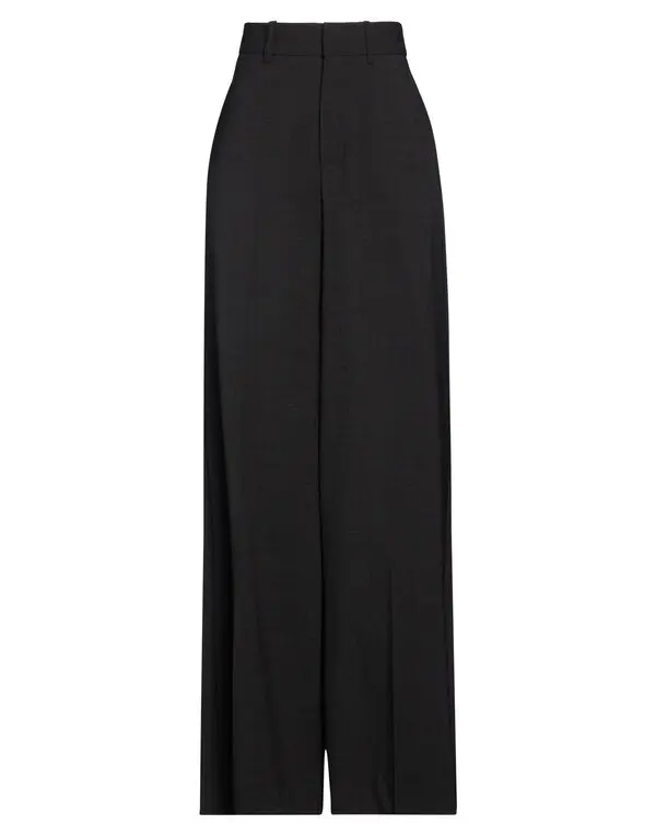 P.a.r.o.s.h Wool Blend High-waisted Wide-leg Trousers