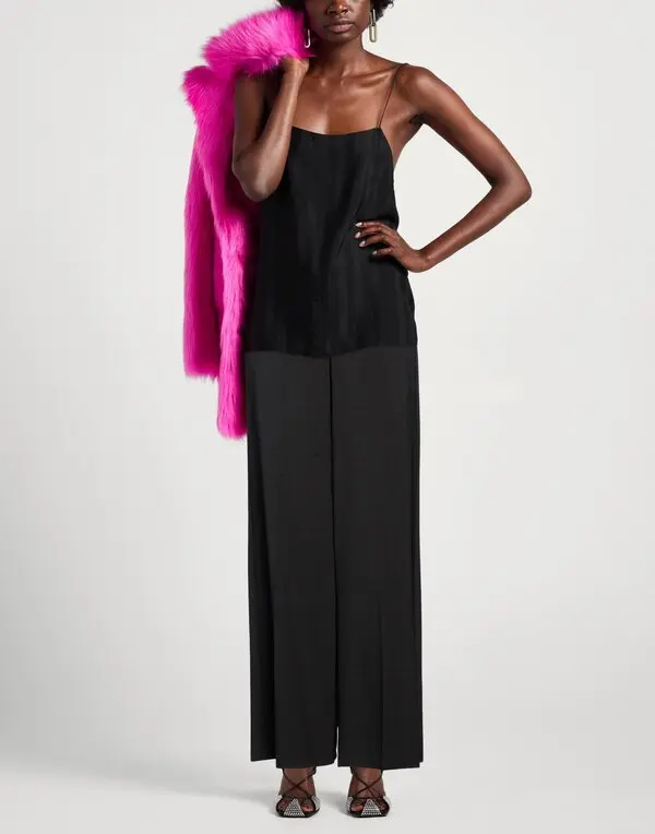 P.a.r.o.s.h Wool Blend High-waisted Wide-leg Trousers