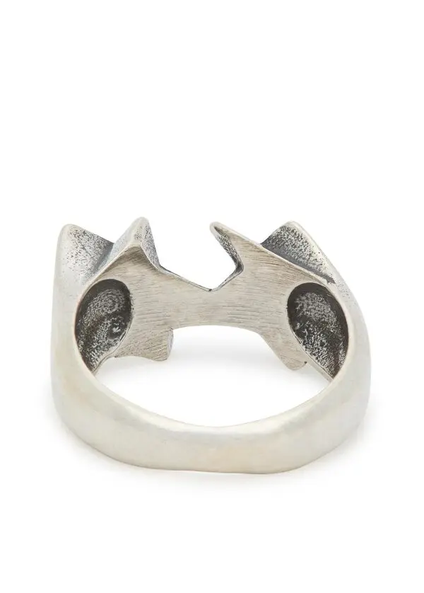TWOJEYS Icon Enamelled Sterling-plated Ring