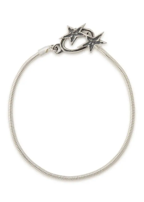 TWOJEYS Icon Clasp Sterling -plated Bracelet - Silver