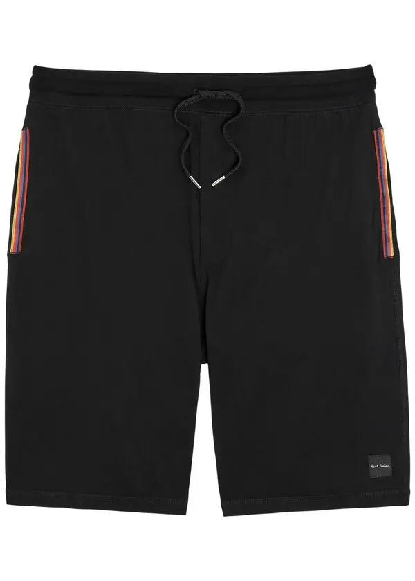 Paul Smith Jersey Shorts With Signature Stripes