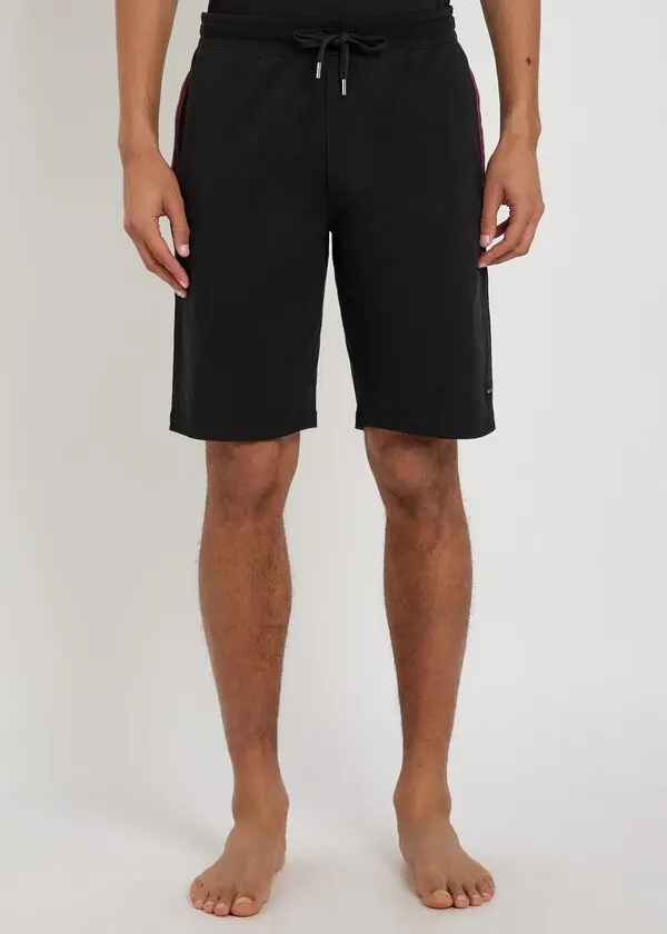 Paul Smith Jersey Shorts With Signature Stripes