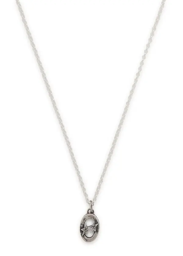 TWOJEYS Sterling Link Stars Pendant Necklace - Silver