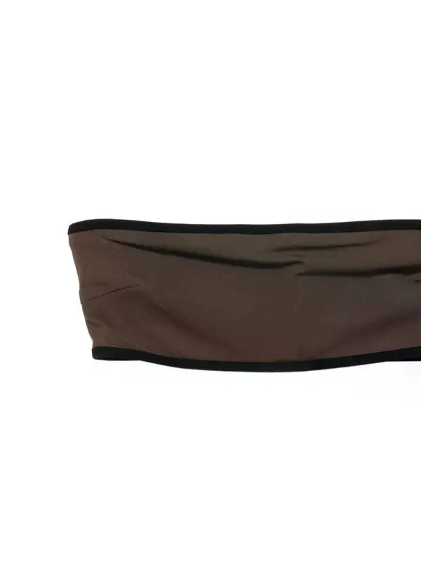TOTEME Contrast-trim Bikini Top