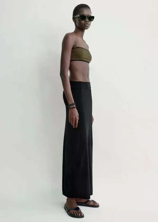 TOTEME Contrast-trim Bikini Top