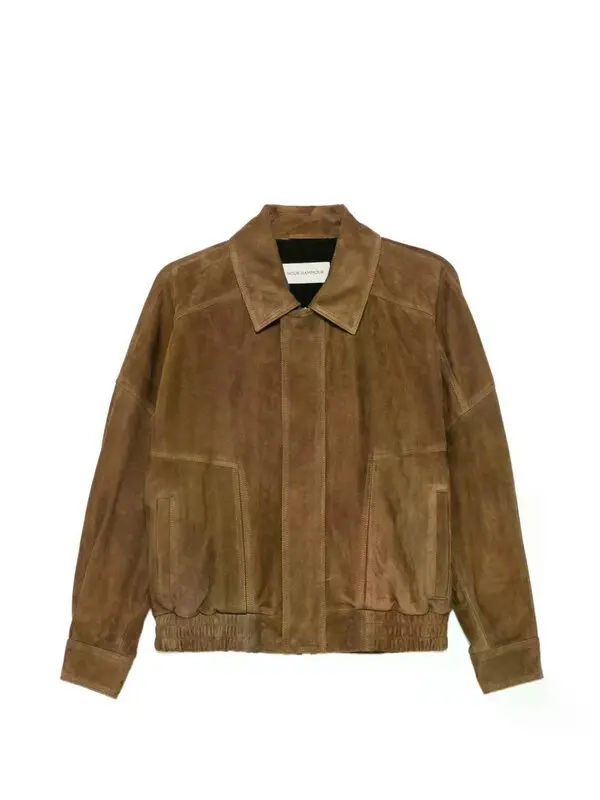Nour Hammour Dalma Suede Jacket
