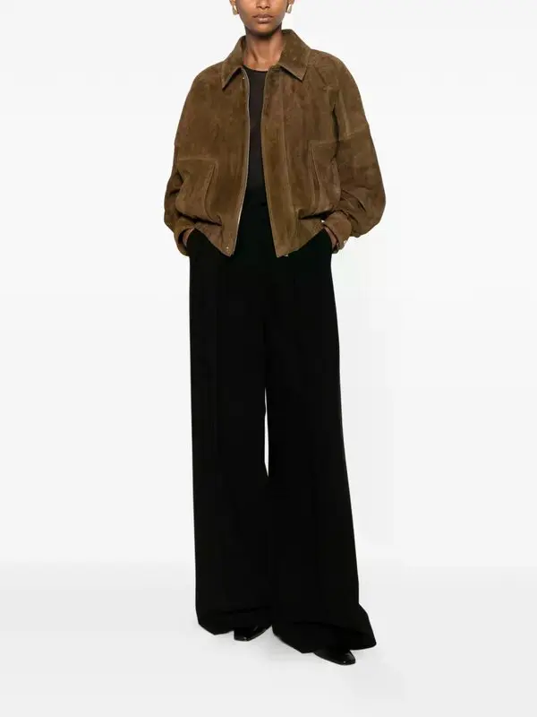 Nour Hammour Dalma Suede Jacket