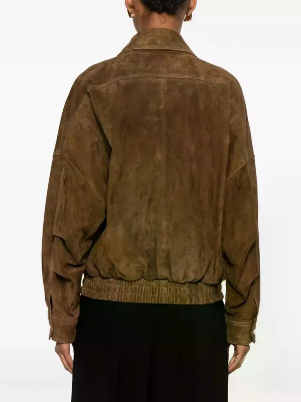 Nour Hammour Dalma Suede Jacket