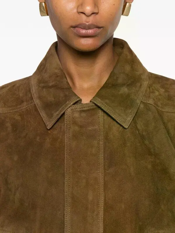 Nour Hammour Dalma Suede Jacket