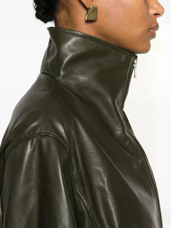 Nour Hammour Etienne Leather Jacket