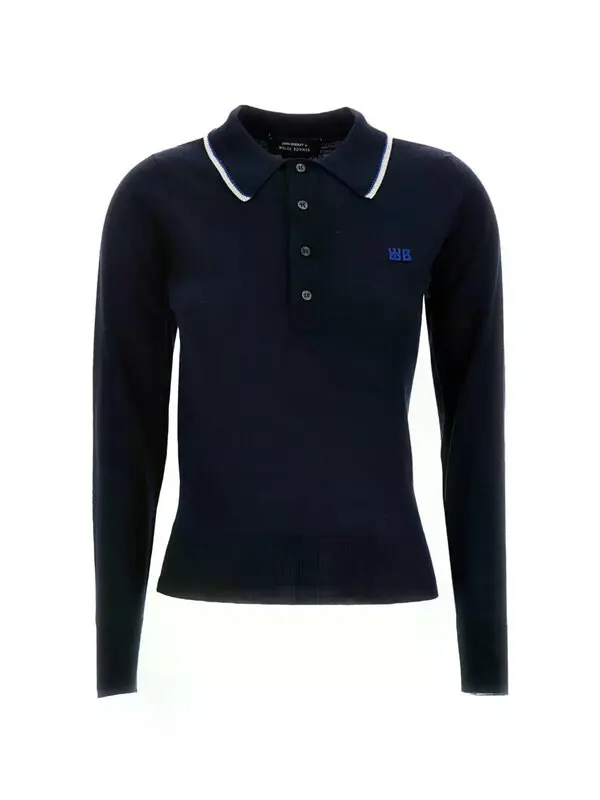 WALES BONNER Henry Logo-embroidered Sweater