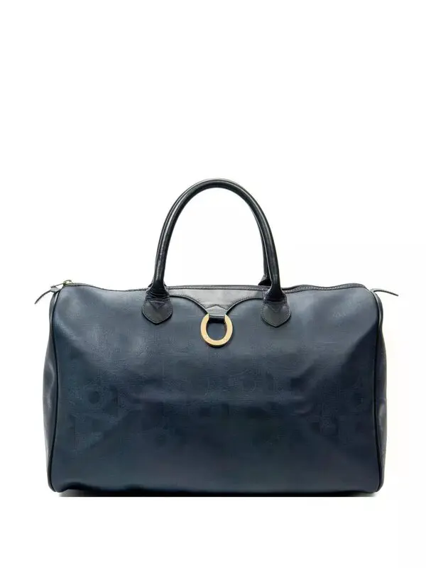 Dior Logo-print Luggage - Blue