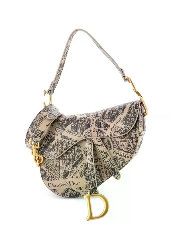 Dior Saddle Handbag With Strap
