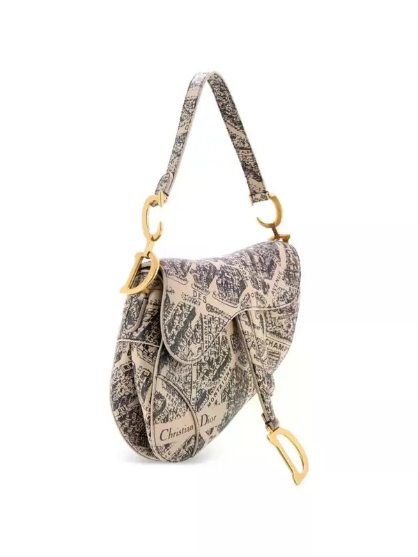 Dior Saddle Handbag With Strap