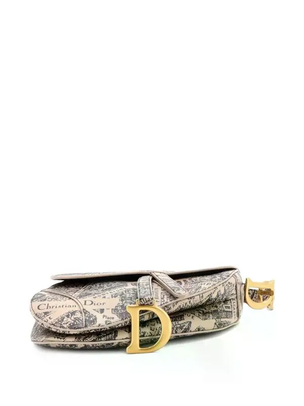 Dior Saddle Handbag With Strap