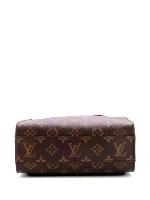 LOUIS VUITTON Sac Plat Nm Monogram Canvas Bag