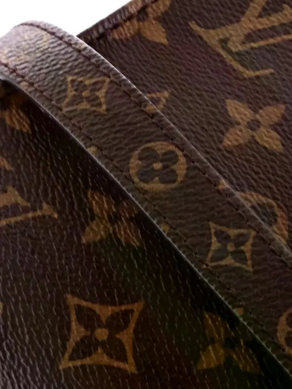 LOUIS VUITTON Sac Plat Nm Monogram Canvas Bag
