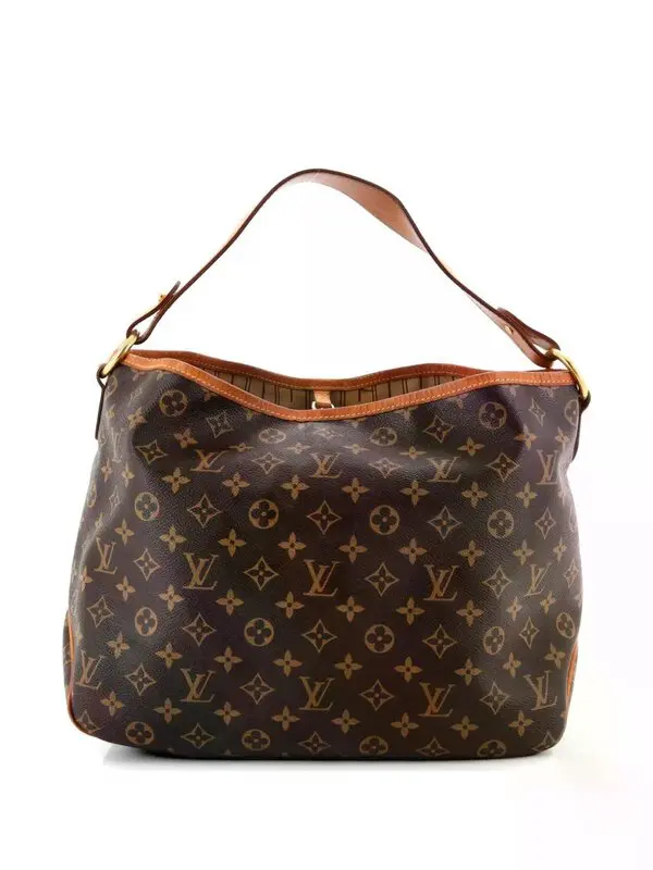 LOUIS VUITTON Monogram Canvas Pm Hobo Bag - Brown