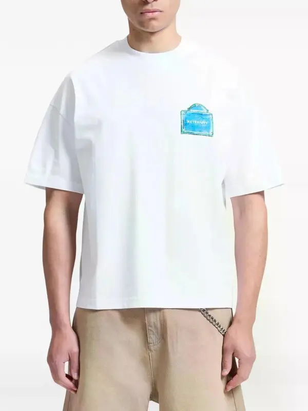 RETERNITY Le Signe Graphic-print T-shirt