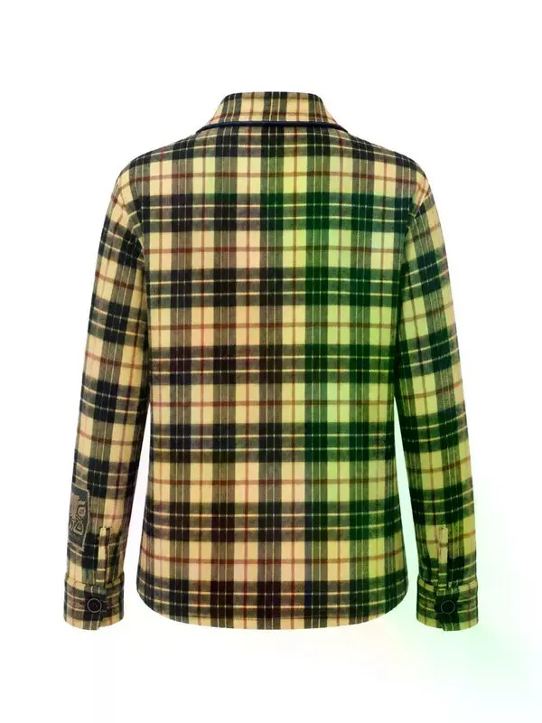 PIERRE-LOUIS MASCIA Tartan Wool Shirt