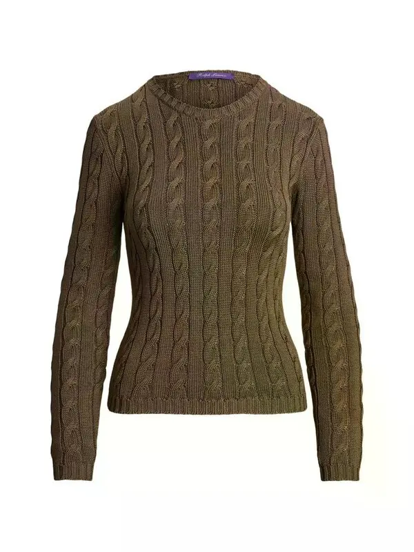 Ralph Lauren Cable-knit Sweater - Brown