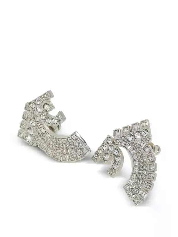 FERRAGAMO Deconstructed Gancio Stud Earrings