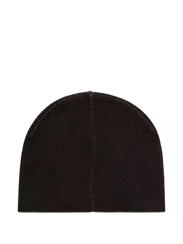 DIESEL® K-apitan Distressed Beanie Hat - Black