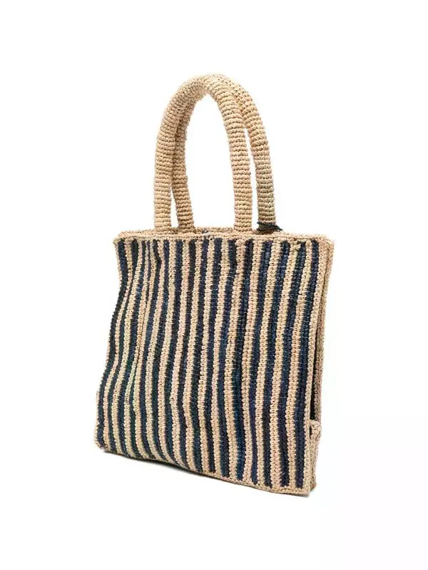 MC2 SAINT BARTH Colette Raffia Tote Bag