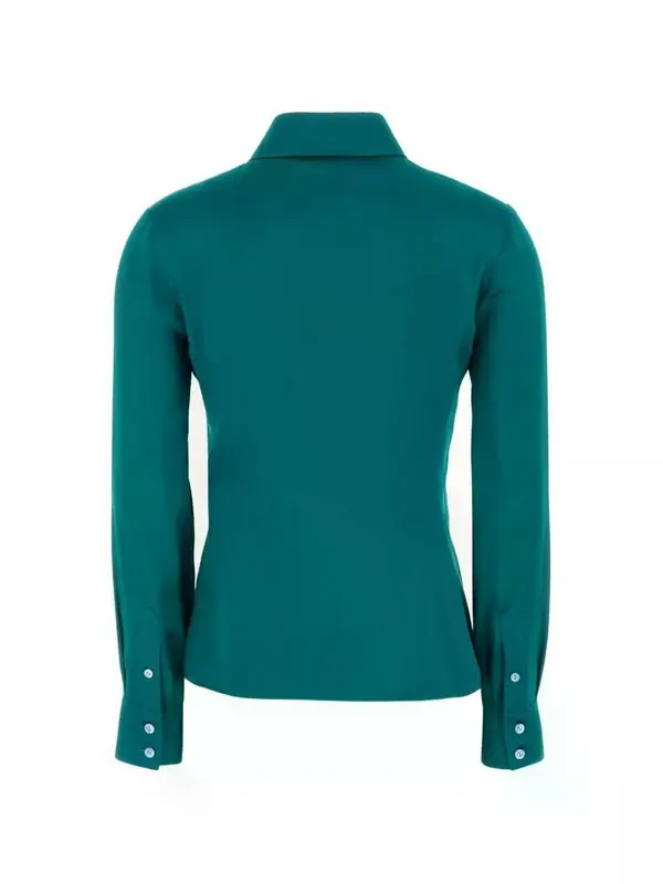 Gucci Satin Finish Long Sleeve Shirt