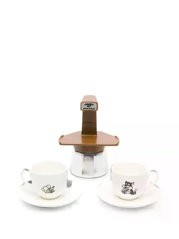 Carhartt Work In Progress Gemini Express Graphic-print Coffee Set - White
